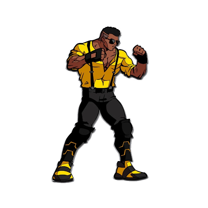 Streets Of Rage 4 Adam Hunter Side-Scroller 3 Piece Pin Set – New Kawaii