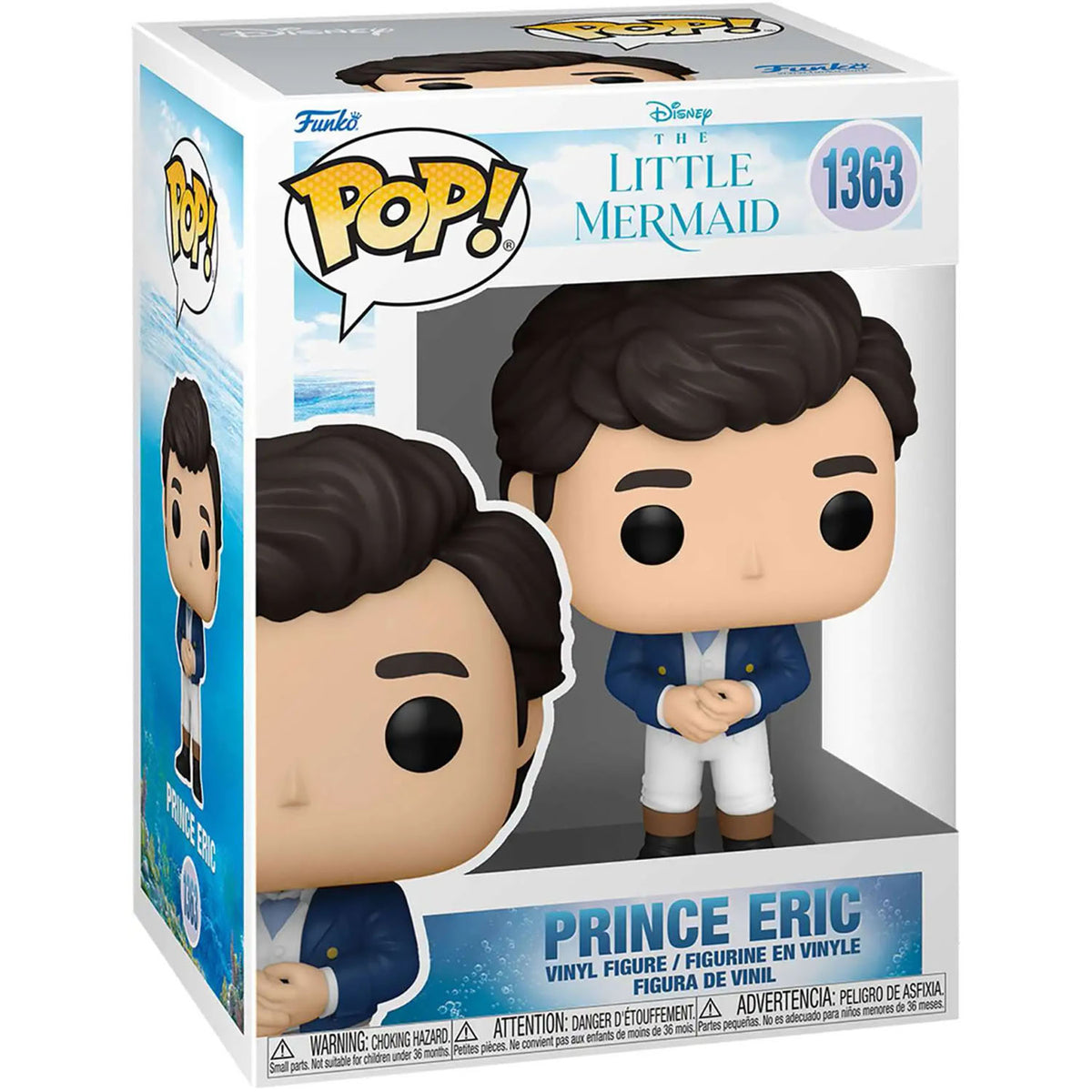 Prince Eric Funko Pop! Vinyl Figure #1363 – Disney The Little Mermaid ...